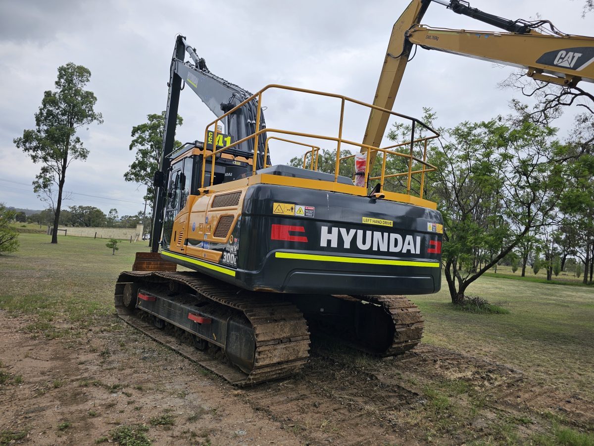 2023 Hyundai HX300L Long Reach Excavator